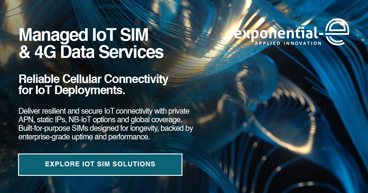 IoT SIM & 4G Data Services | Secure M2M Connectivity