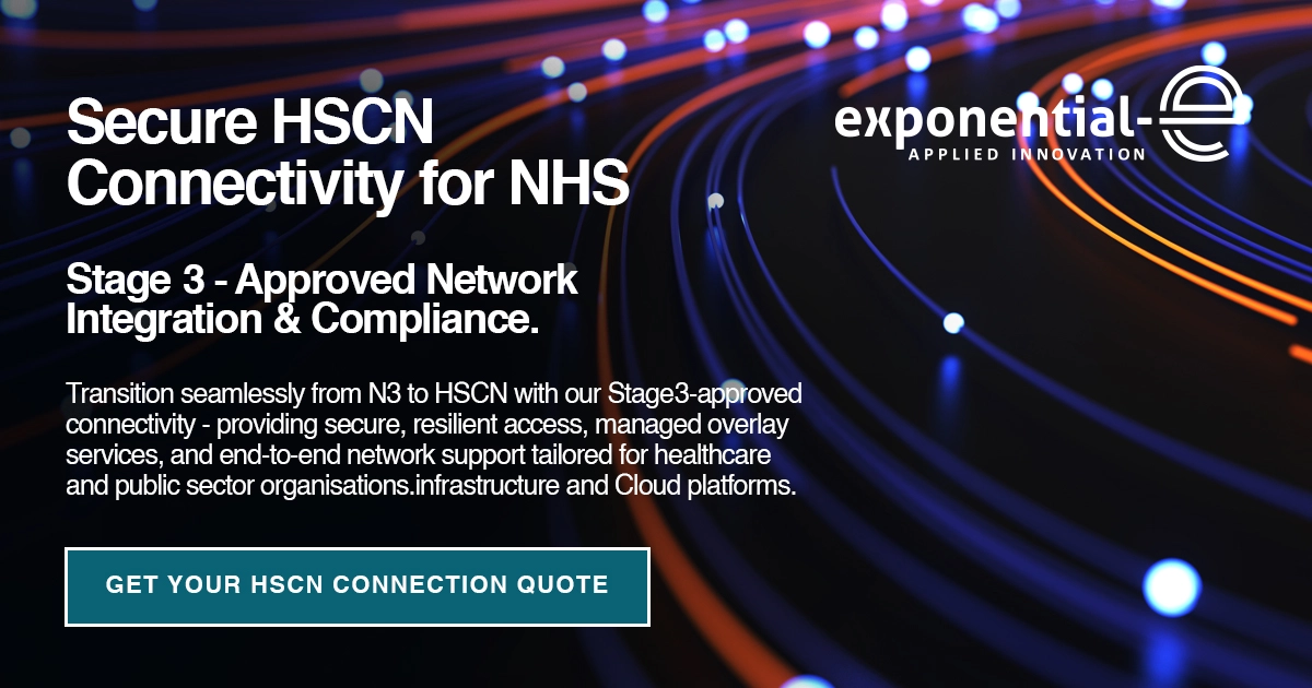 HSCN Connectivity Services UK | Exponential‑e